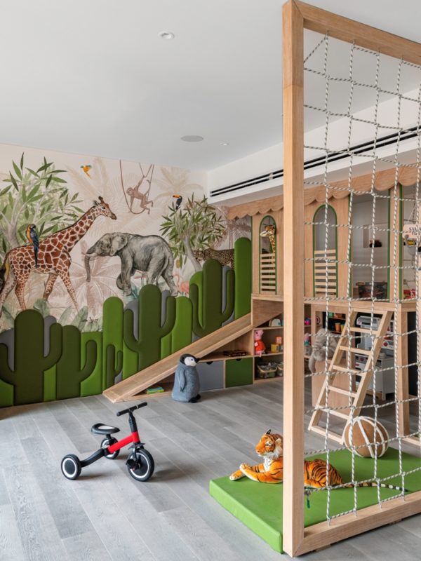 This jungle-themed space brings to mind a safari sojourn! - Architect ...