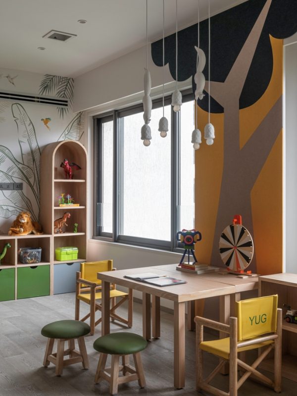 This jungle-themed space brings to mind a safari sojourn! - Architect ...