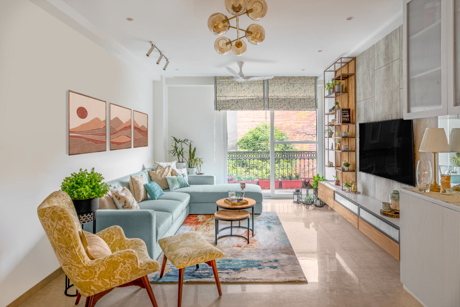 #AIExclusive: Explore uncluttered design vibrancy in this New Delhi ...