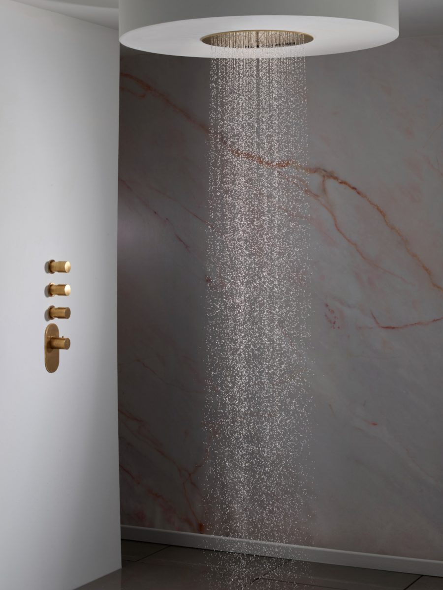 The Wellness Series of showerheads introduces sleek elegance ...