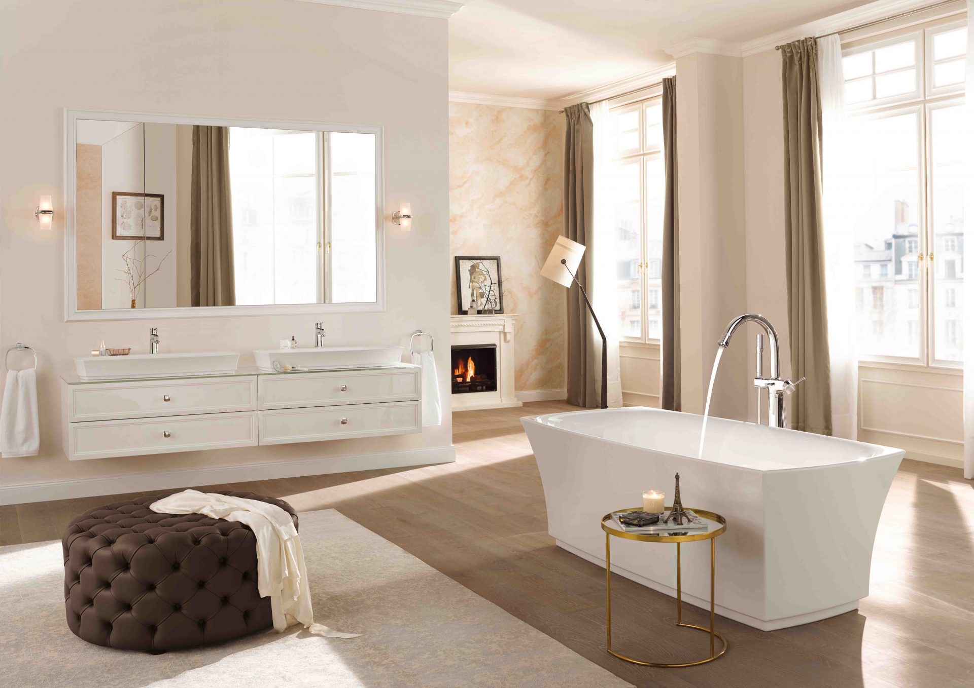 An Eiffel Tower-inspired bath collection by GROHE - Architect and ...