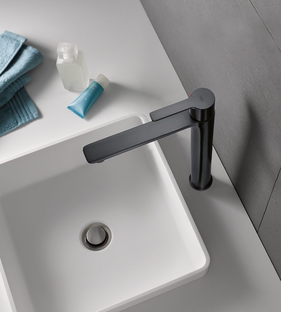 Lineare faucet collection by GROHE brings a lightweight and ...
