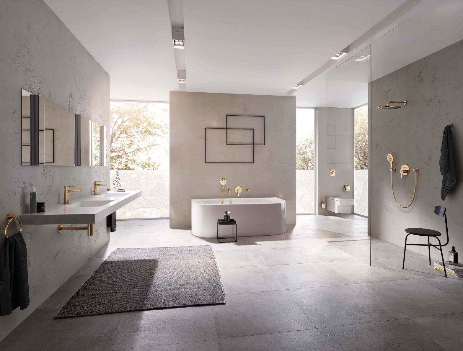 Lineare faucet collection by GROHE brings a lightweight and ...