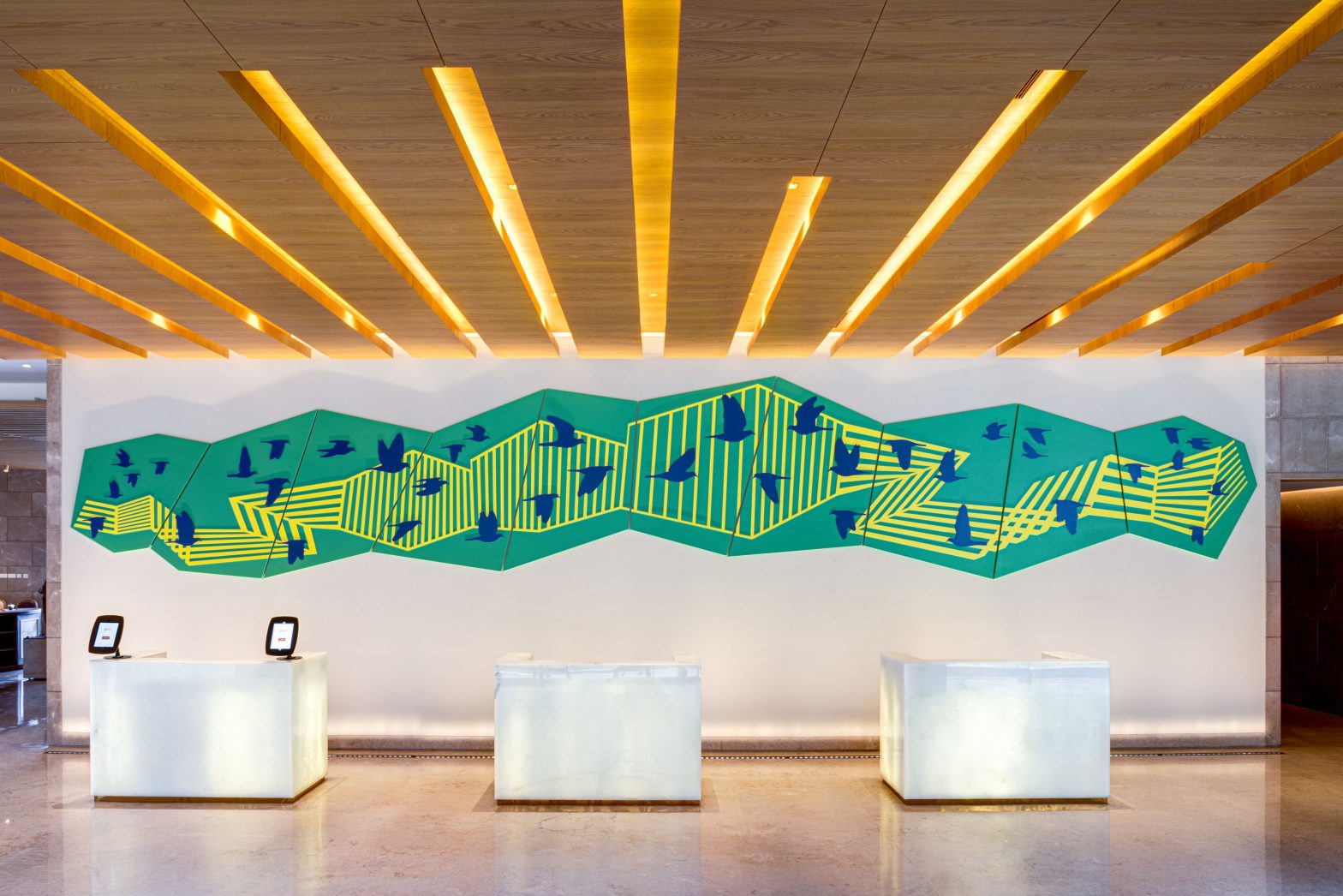 Max Tower creates human-centric workspaces with art - Architect and ...