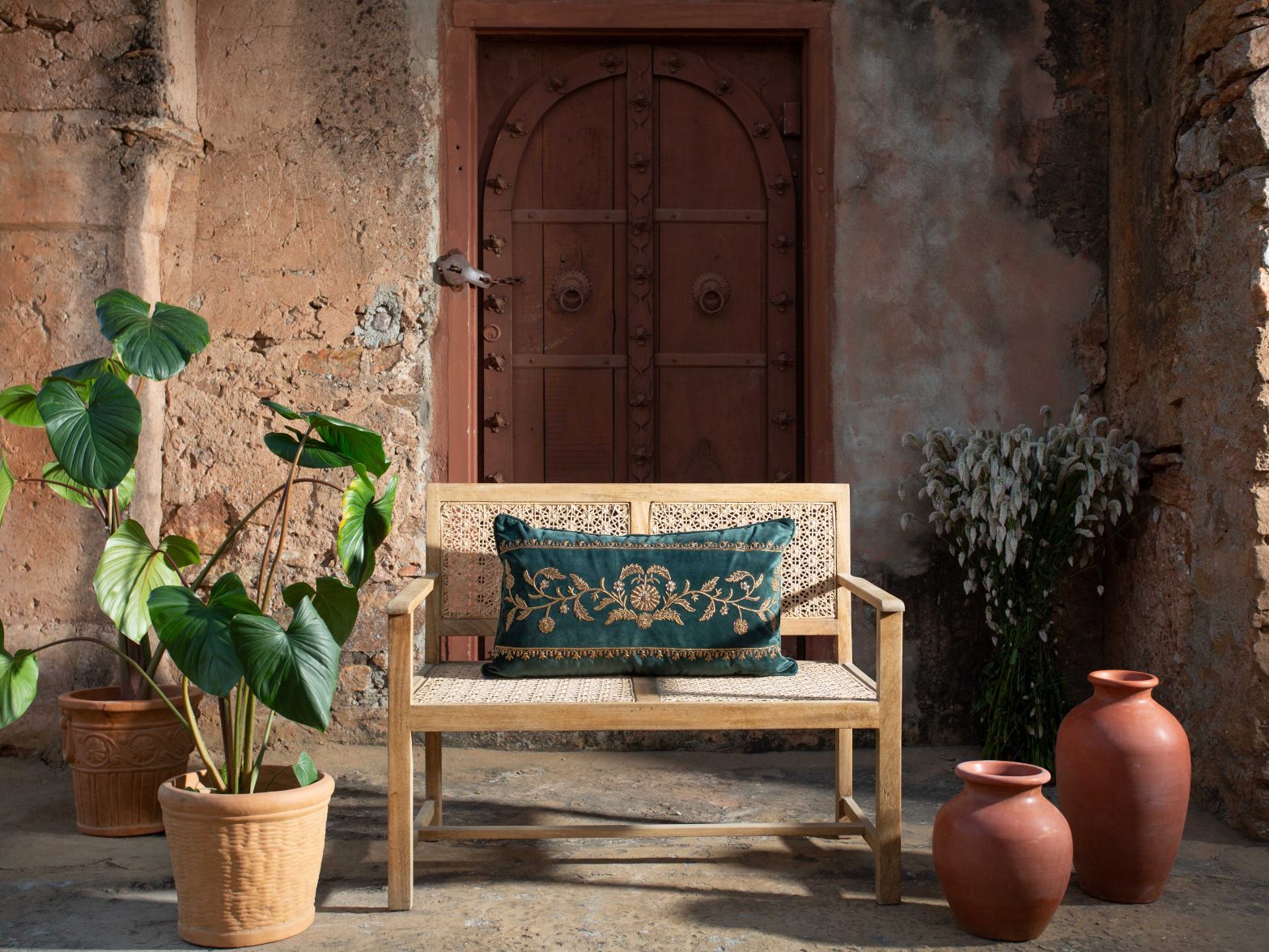 Bring Indian heritage to modern homes with the Tarkashi cushion ...