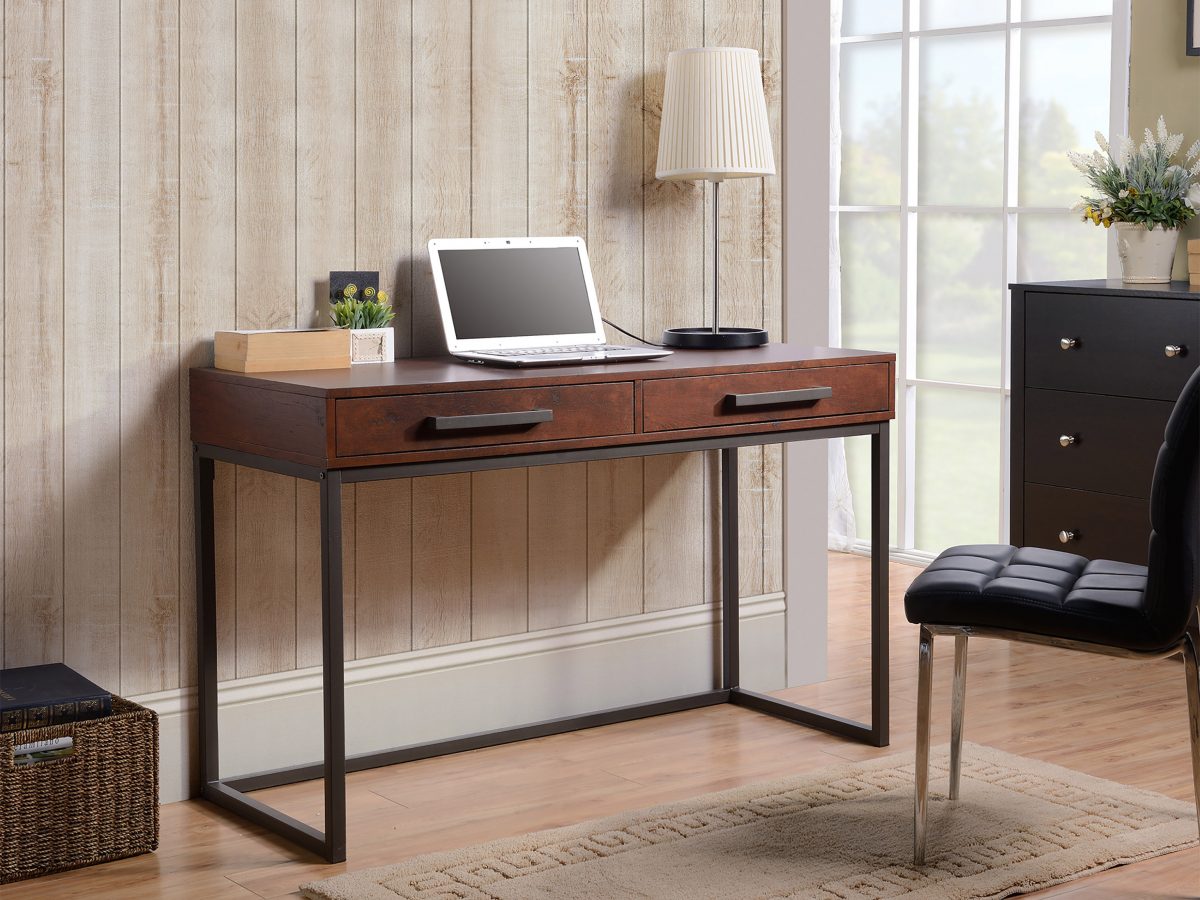 These versatile home office desks add a charming vintage touch to ...