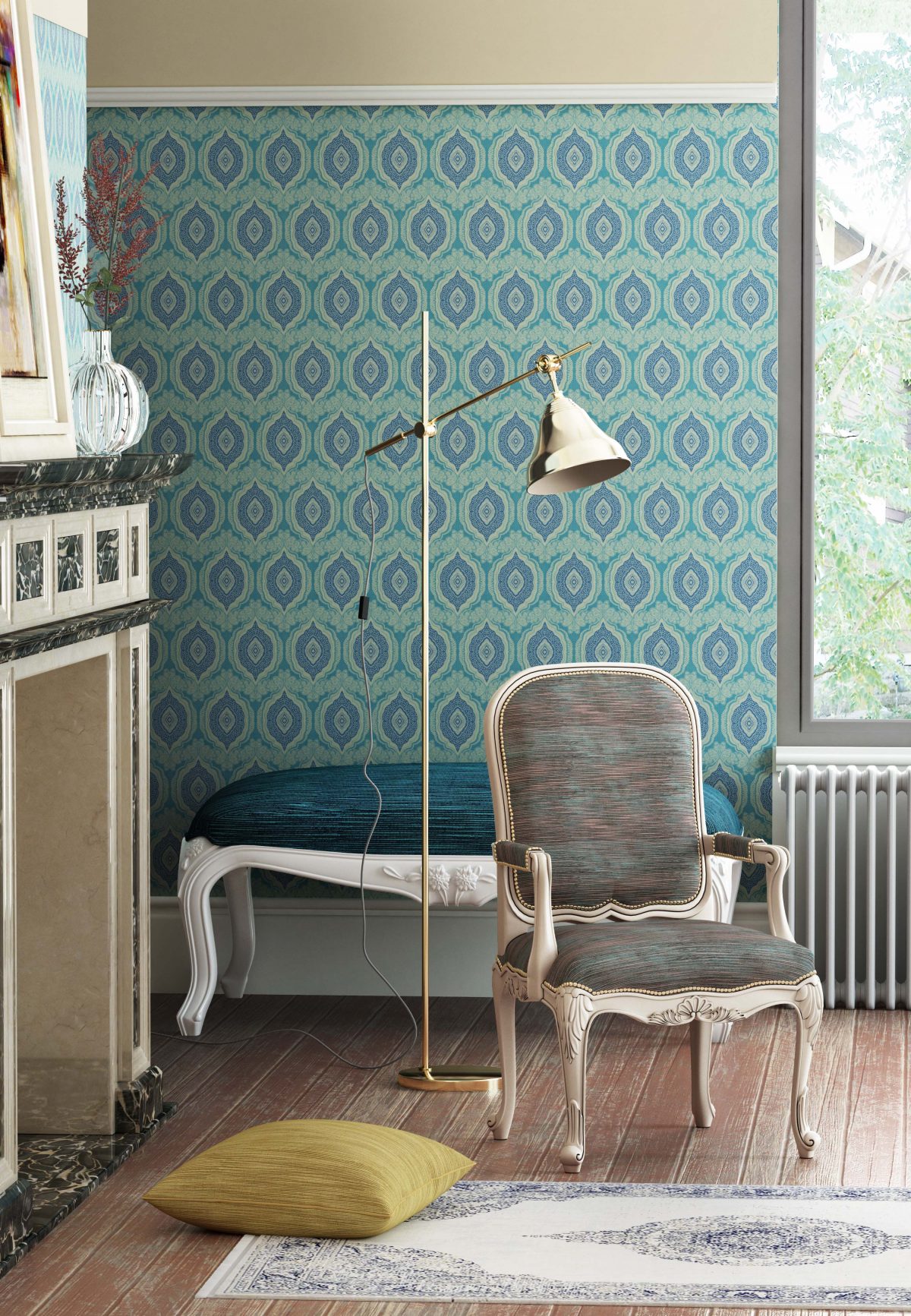 Cozy textured fabric collection that adds an exotic touch to ...