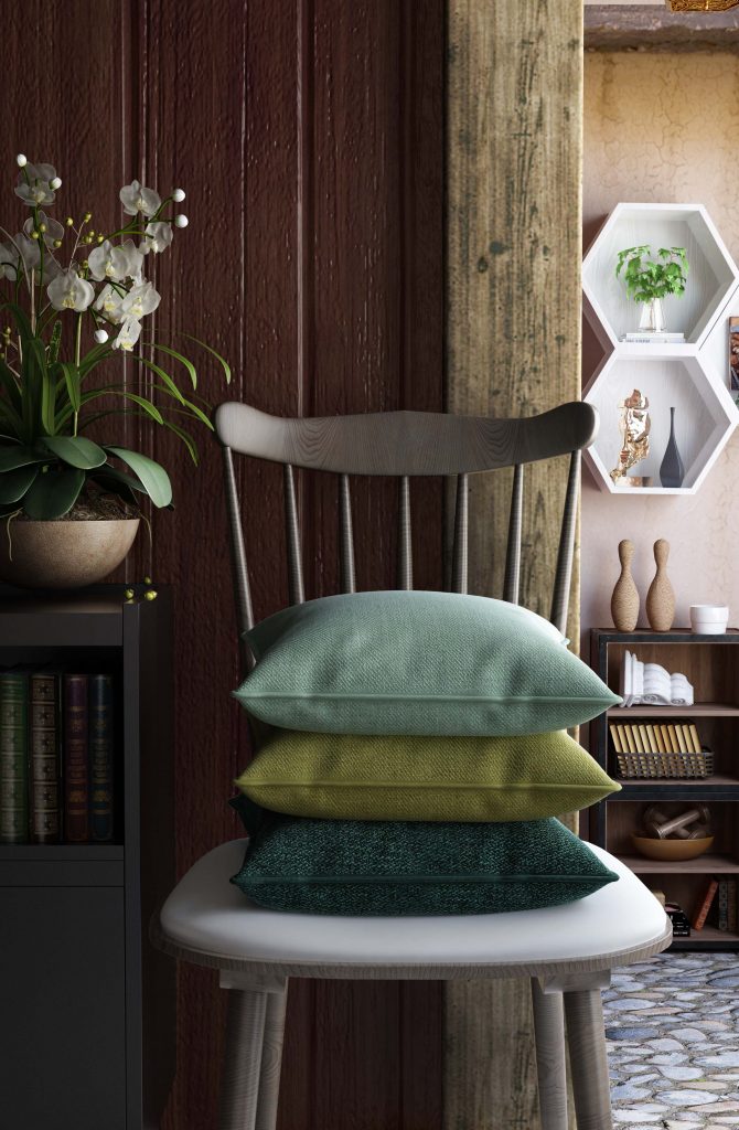 Cozy textured fabric collection that adds an exotic touch to ...