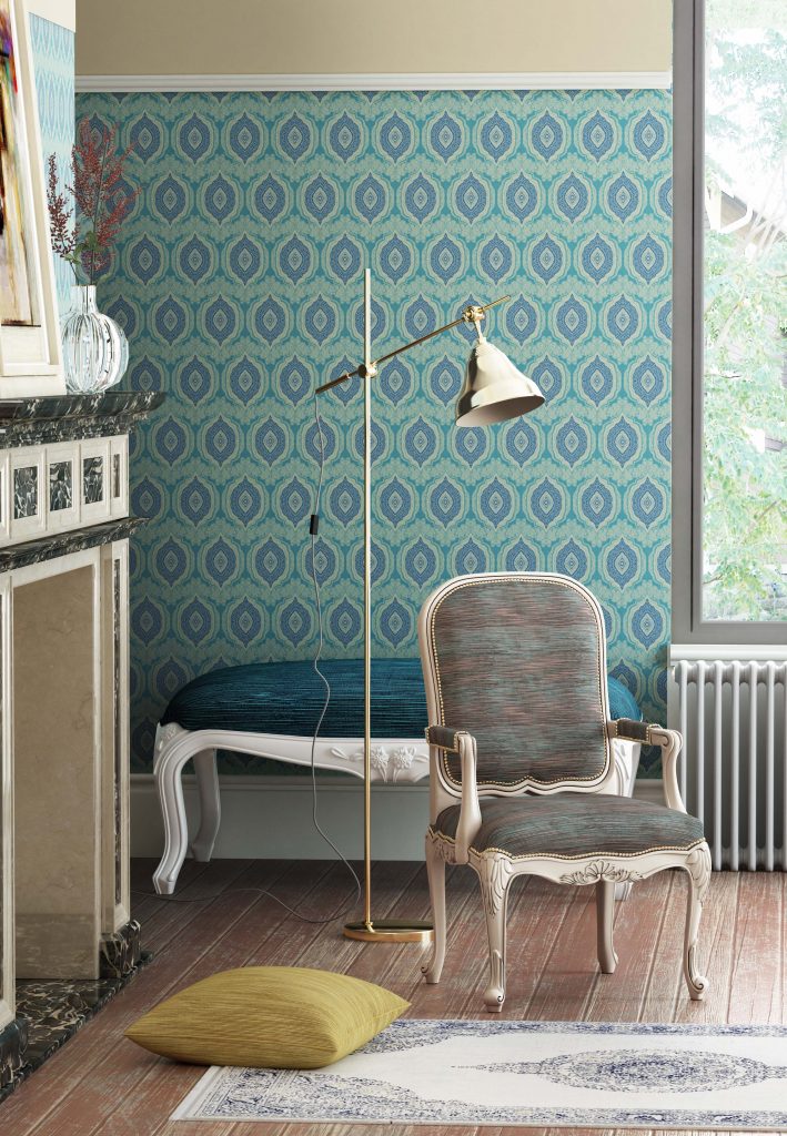 Cozy textured fabric collection that adds an exotic touch to ...