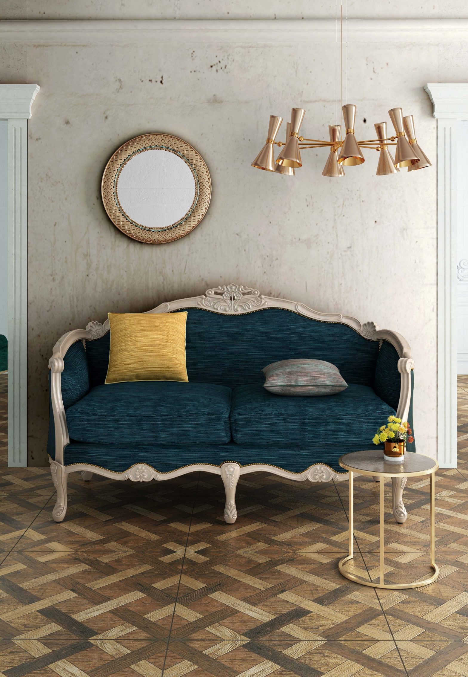 Cozy textured fabric collection that adds an exotic touch to ...