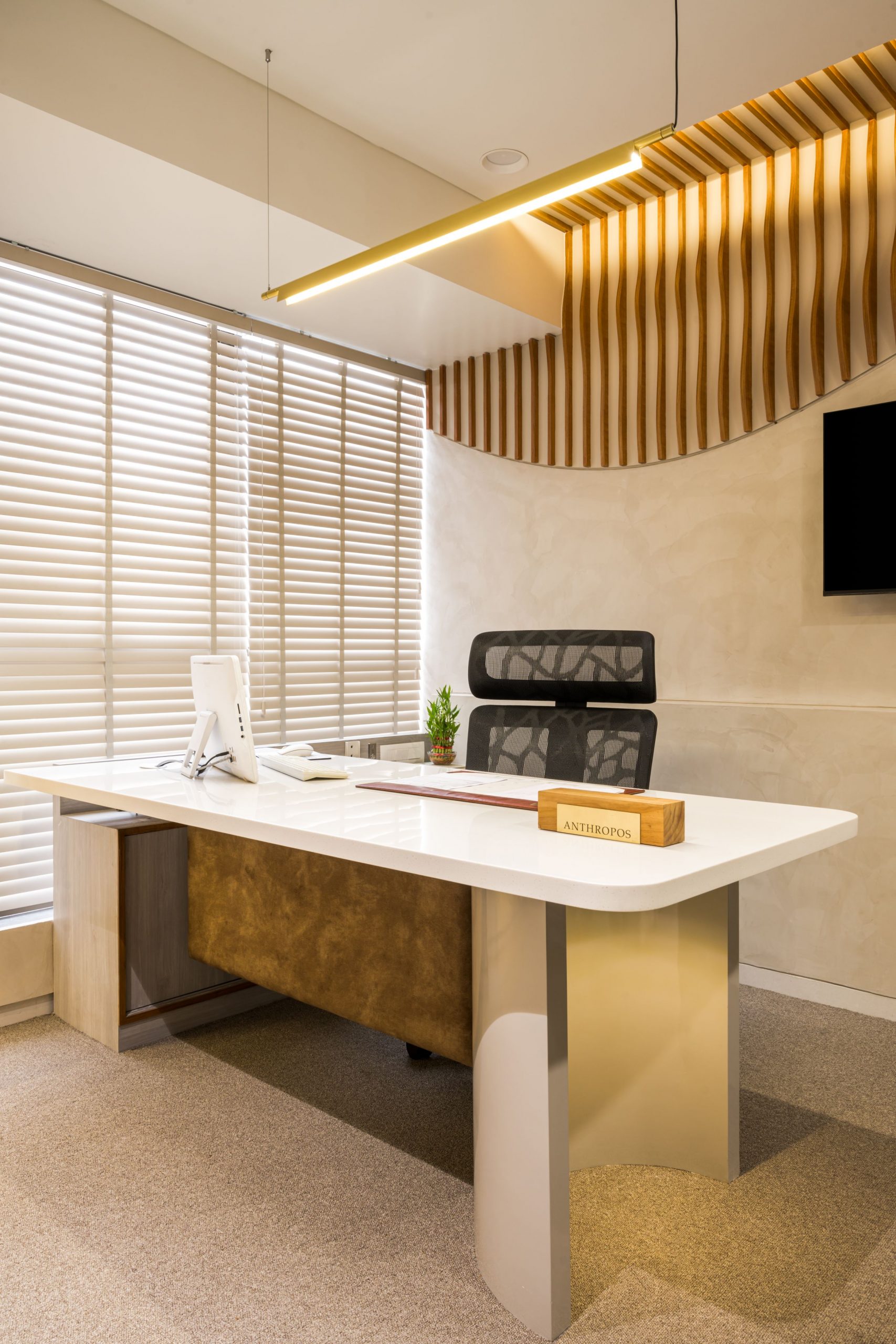 Ahmedabad’s advanced office brings a fluid flair with parametric design ...