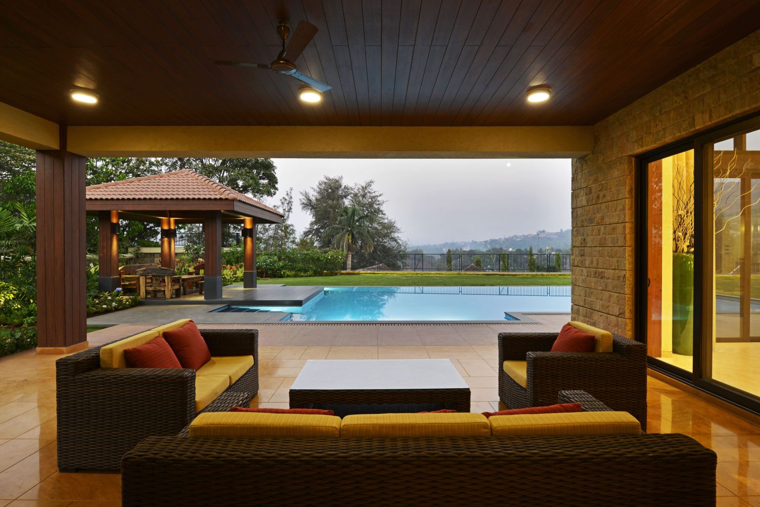 Breathe picturesque views of the Khandala valley from this weekend home ...
