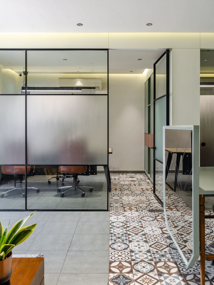 This quirky fabric studio in Ahmedabad is a uniquely pieced-together ...