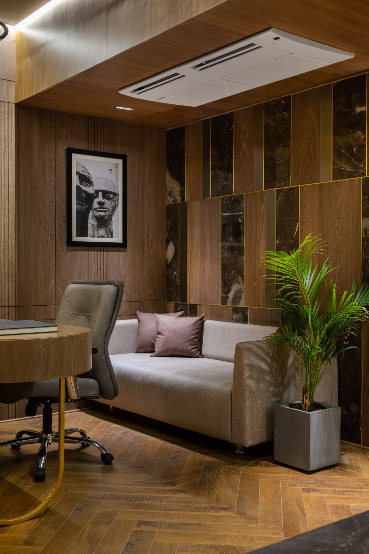 Ahmedabad’s eclectic office displays theatric geometry engraved into ...