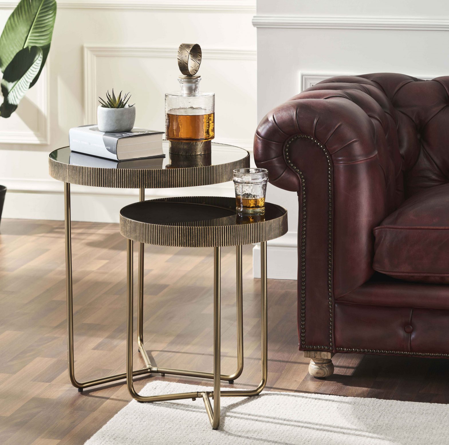 Welcome effortless luxury with these exquisitely modern tables ...