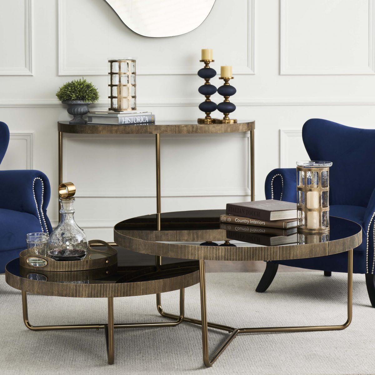 Welcome effortless luxury with these exquisitely modern tables ...