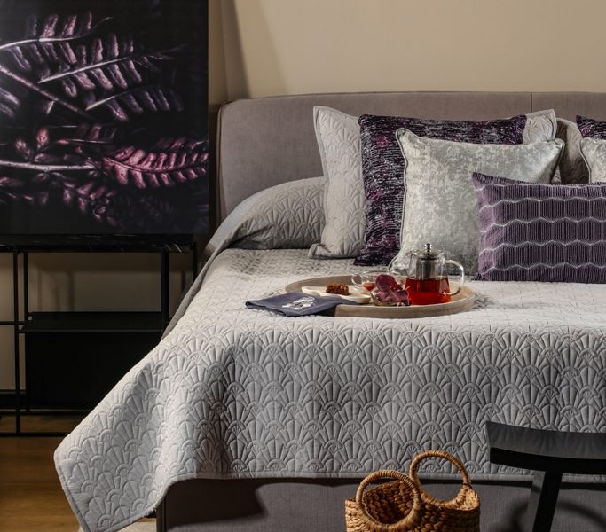 Head for a tranquil night's sleep with these delicate beddings ...