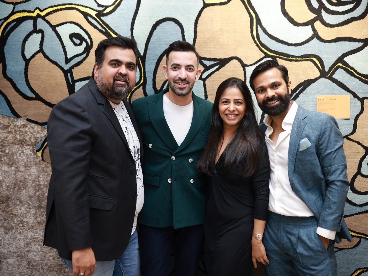 Fashion forward rugs celebrate a unique collaboration - Architect and Interiors India