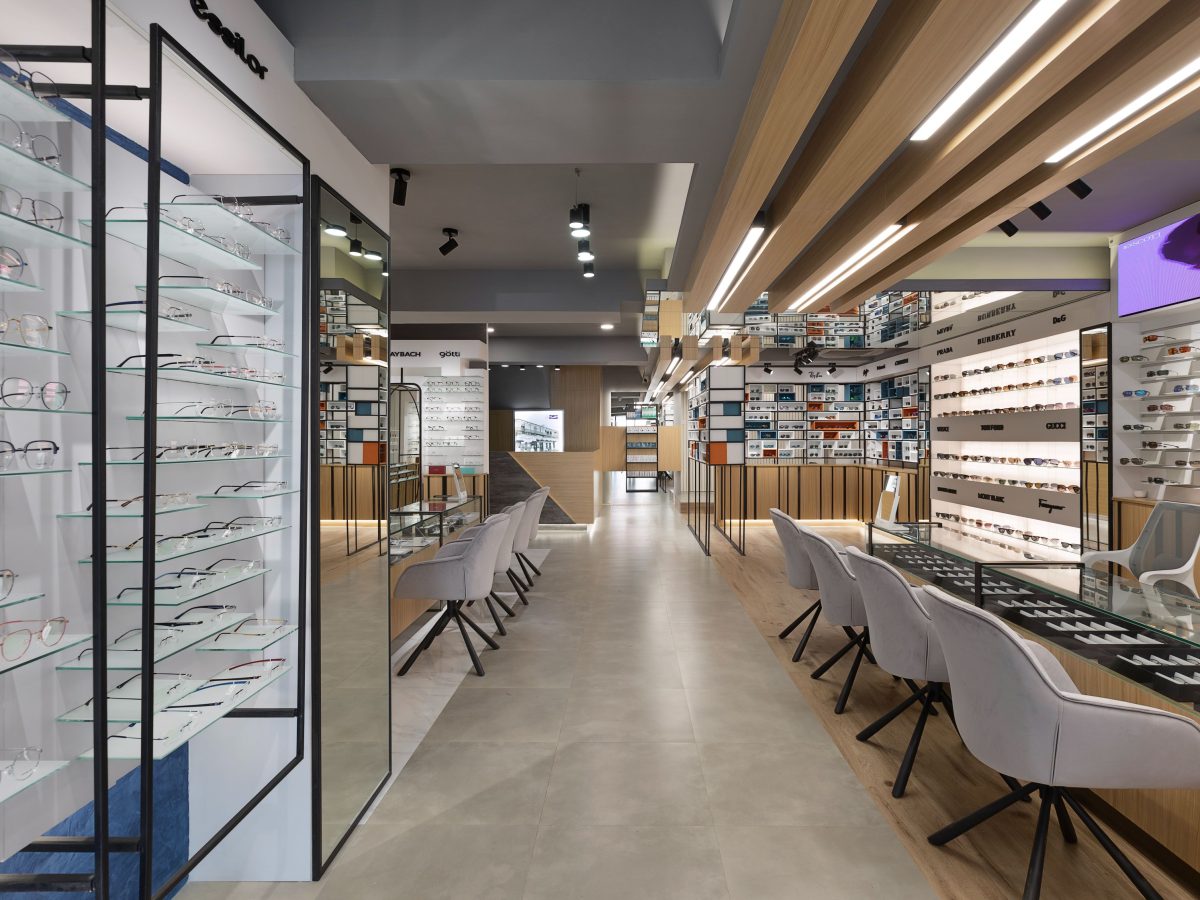Hide and seek illusions inside Chennai’s eyewear store - Architect and ...