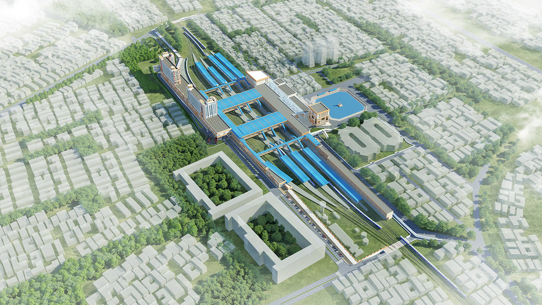 Gian P Mathur Architects redevelop Tirupati Railway Station # ...