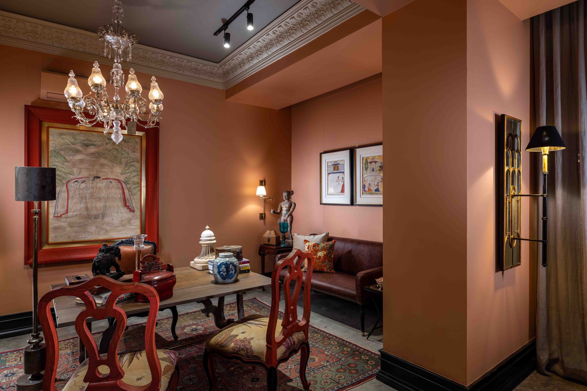 Work from home with a warm classical charisma - Architect and Interiors ...