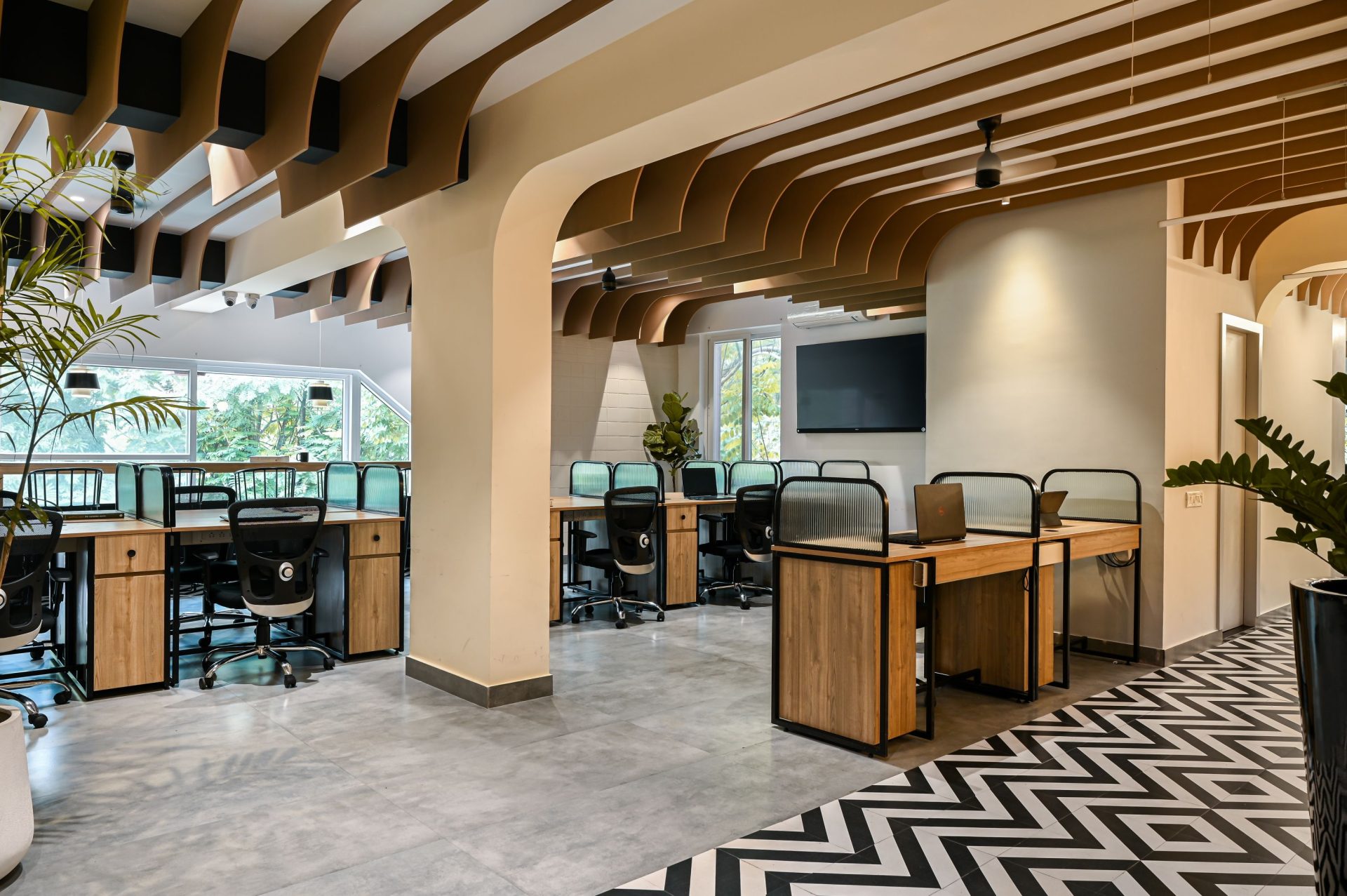 Walk through the interactive patterns of Bengaluru's workspace ...