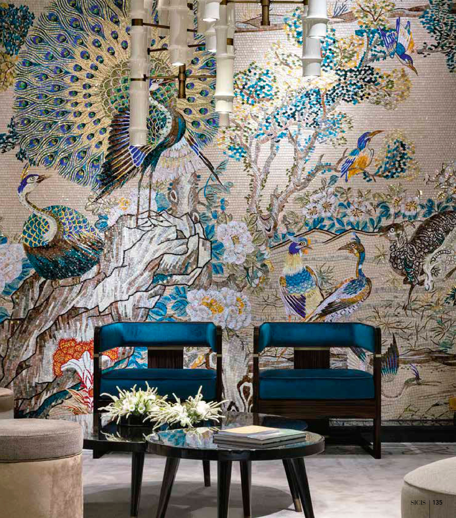 Exclusive mosaic masterpieces by SICIS now in India - Architect and Interiors India