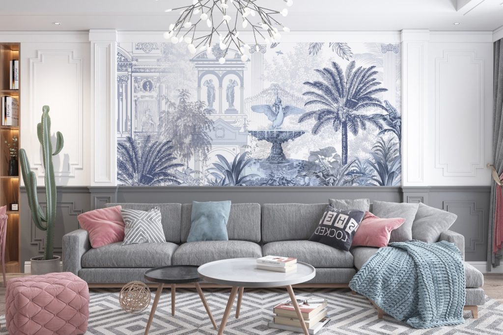 Make way for mural walls with these custom wallpaper collections ...