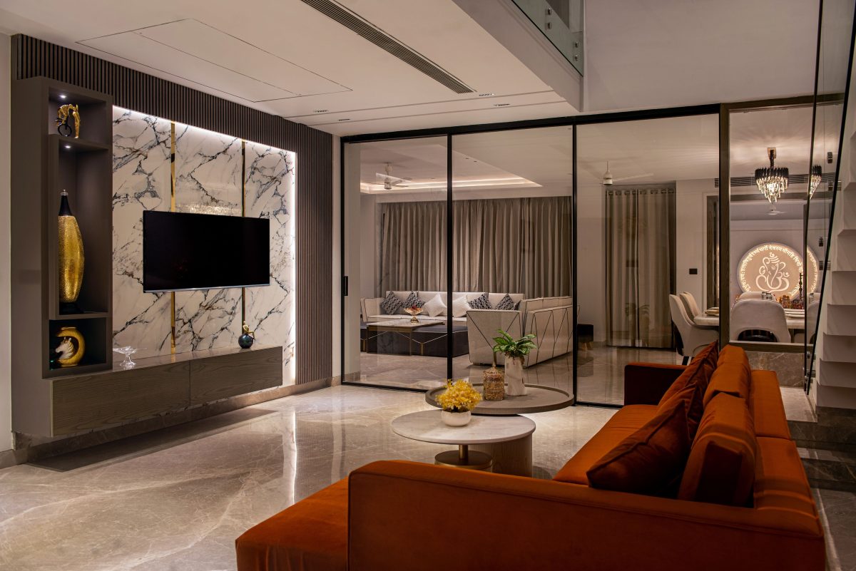 Invite large scale luxury in Noida's contemporary villa - Architect and ...