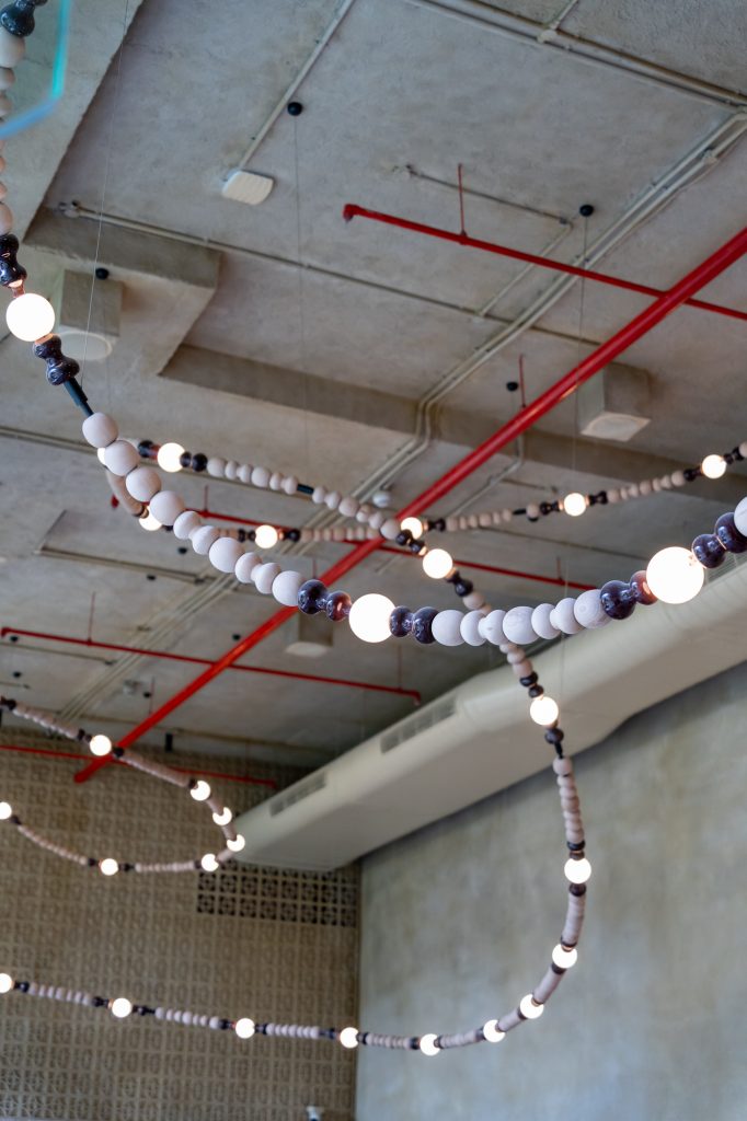 Arjun Rathi crafts this light installation inspired by Pan-Asian food ...