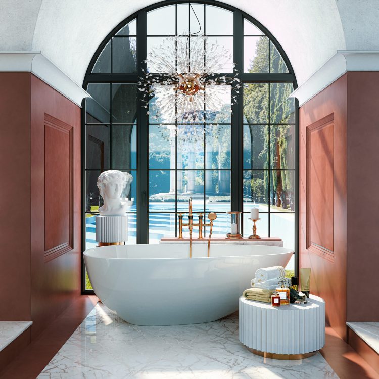 Adorn shower spaces with these jewel finish fittings - Architect and ...