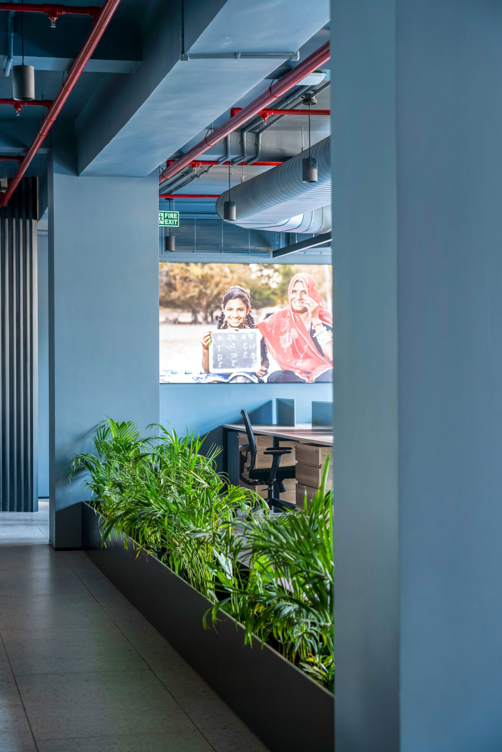 Get ready for change in this cool and comforting Delhi office ...