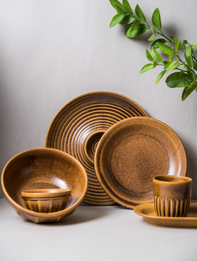 Bring the rich African landscape to your table with this dinnerware ...