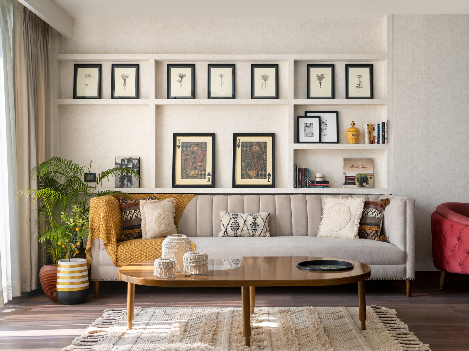 Bask in the natural light of Kanpur's stunning office lounge ...