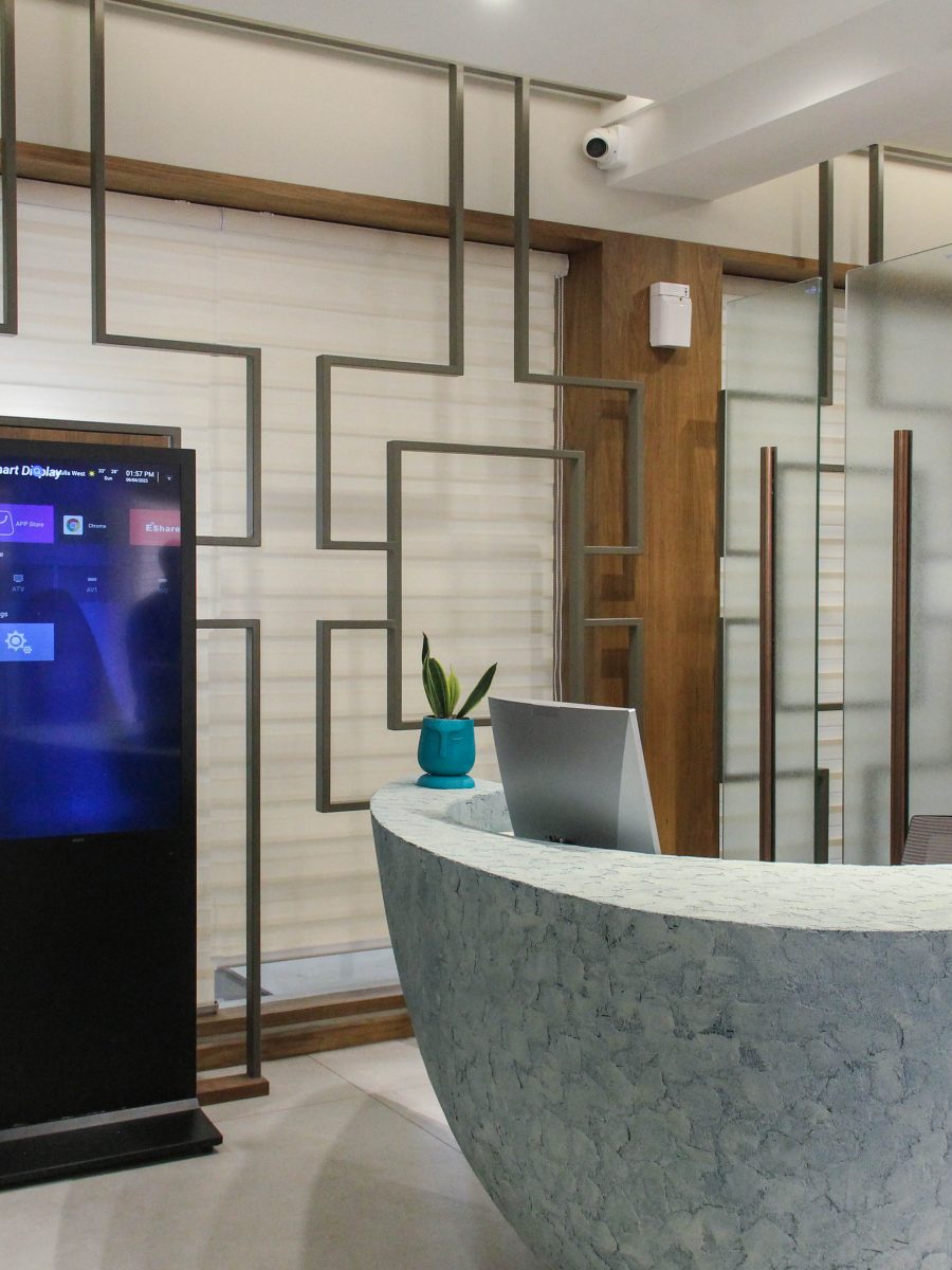 Go with the flow of this unique office space in Rajkot - Architect and ...