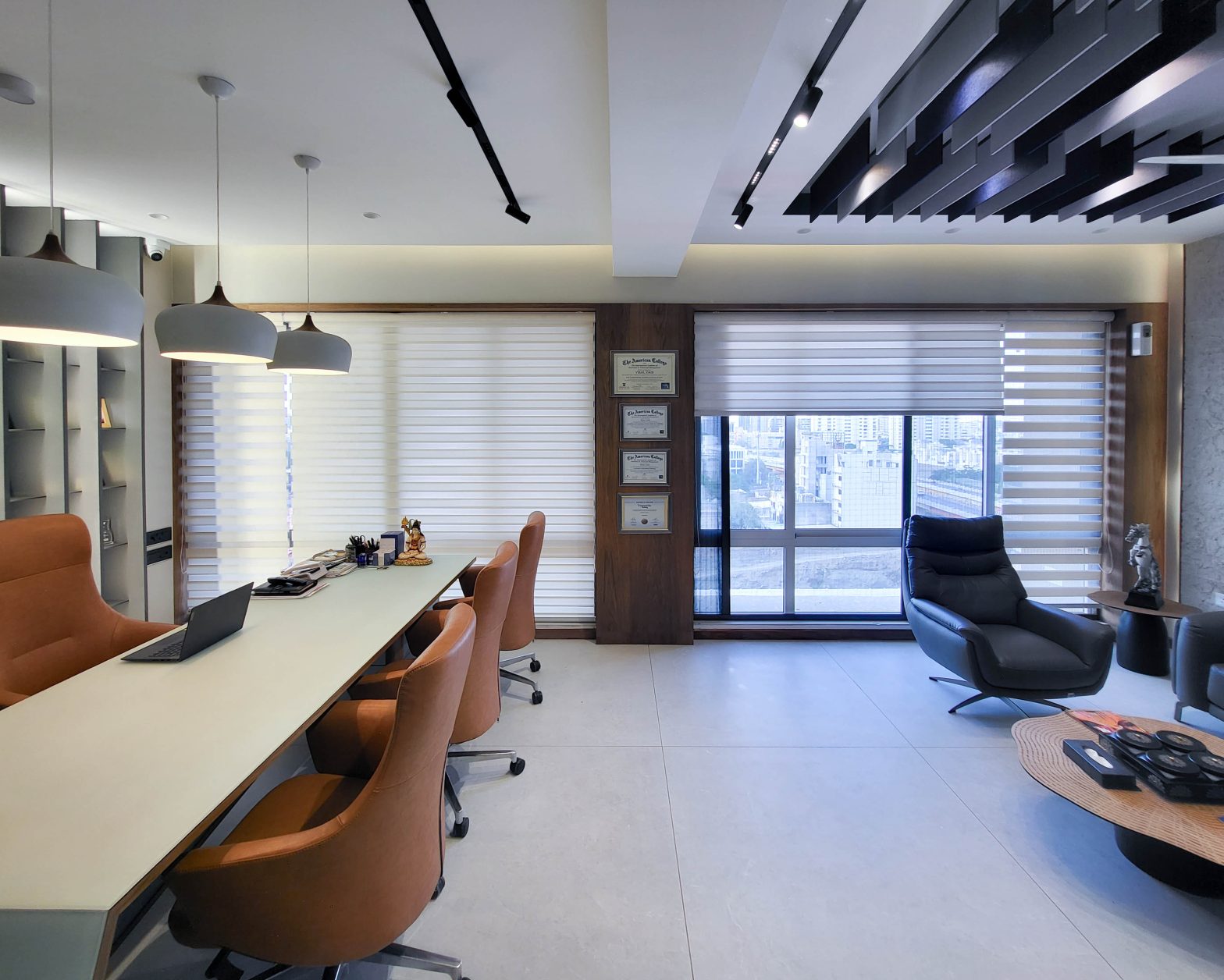 Go with the flow of this unique office space in Rajkot - Architect and ...