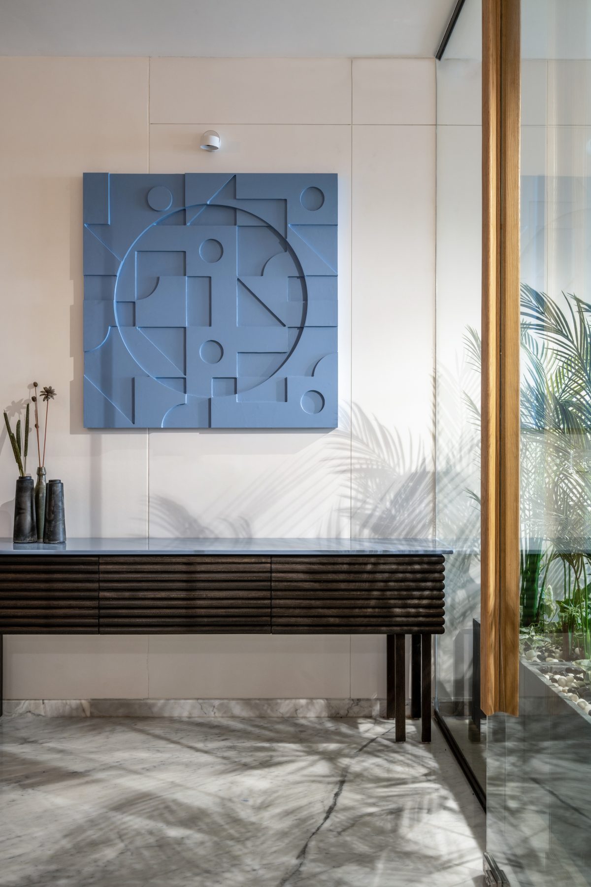 Immerse into wide Ahmedabad views that spill inside this spacious ...