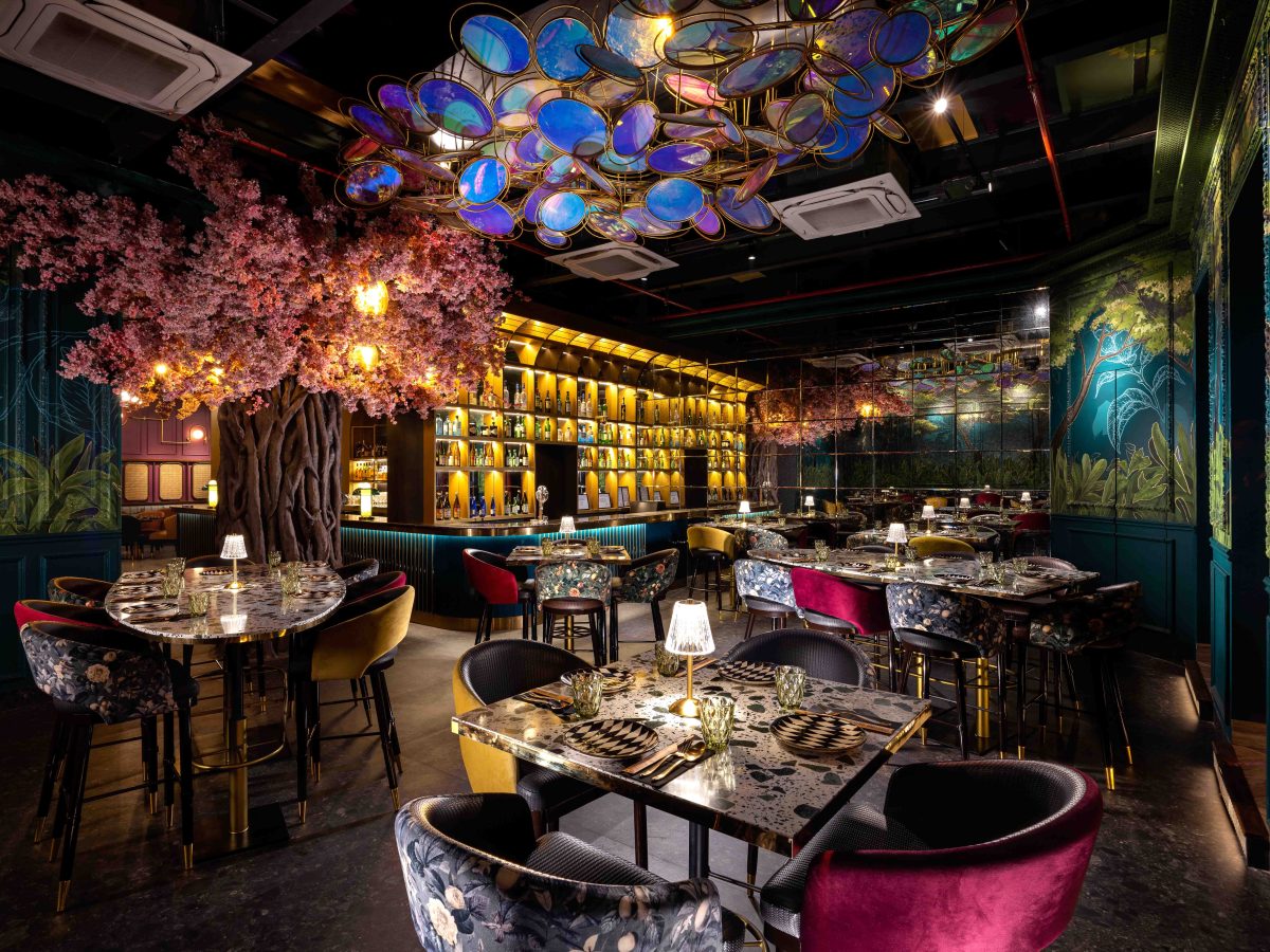 Make big biophilic statements inside Mumbai's boho bistro - Architect ...