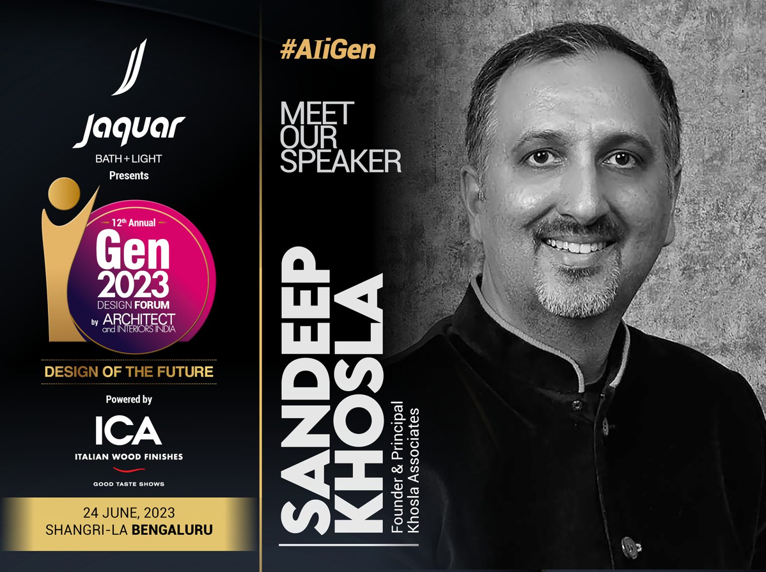 Meet the revolutionary Sandeep Khosla at the iGen 2023 Design Forum ...