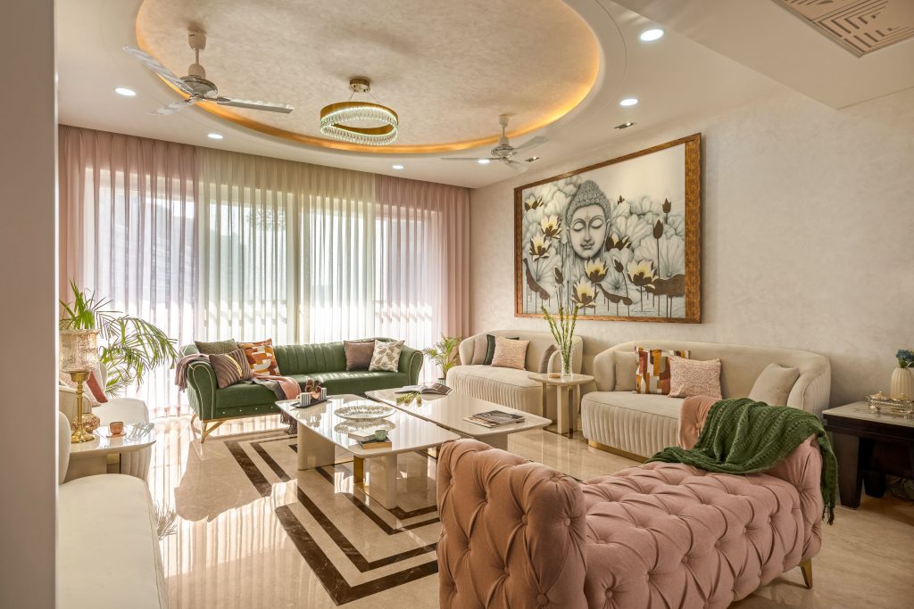 Witness a scintillating show of elegance in this Gurugram home - Architect and Interiors India