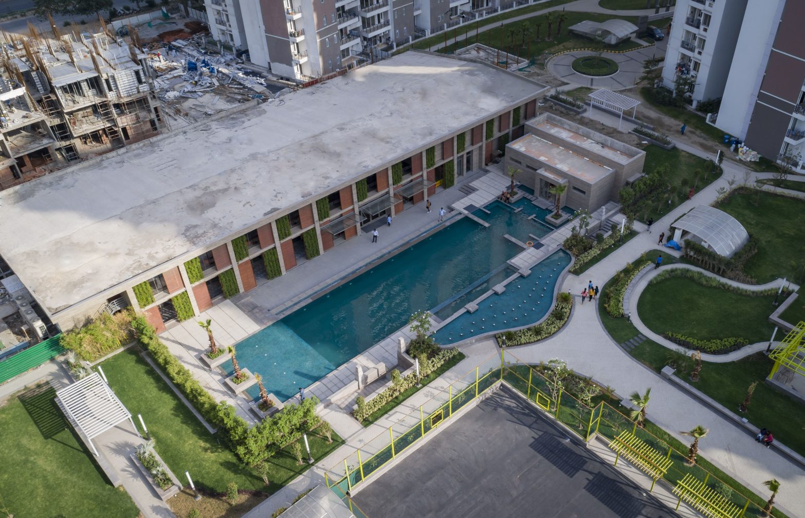 Recharge under the sunlit skin of Noida's closer-to-nature clubhouse ...