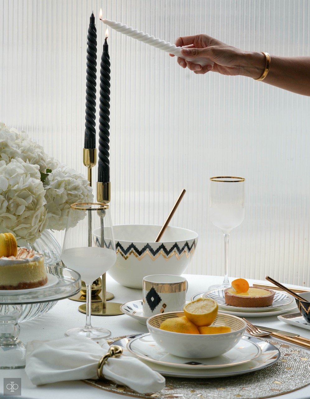 Revamp your monsoon table setting with this ikat-style dinnerware range ...