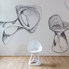 Follow the forms of these ethereal decor and furniture pieces ...