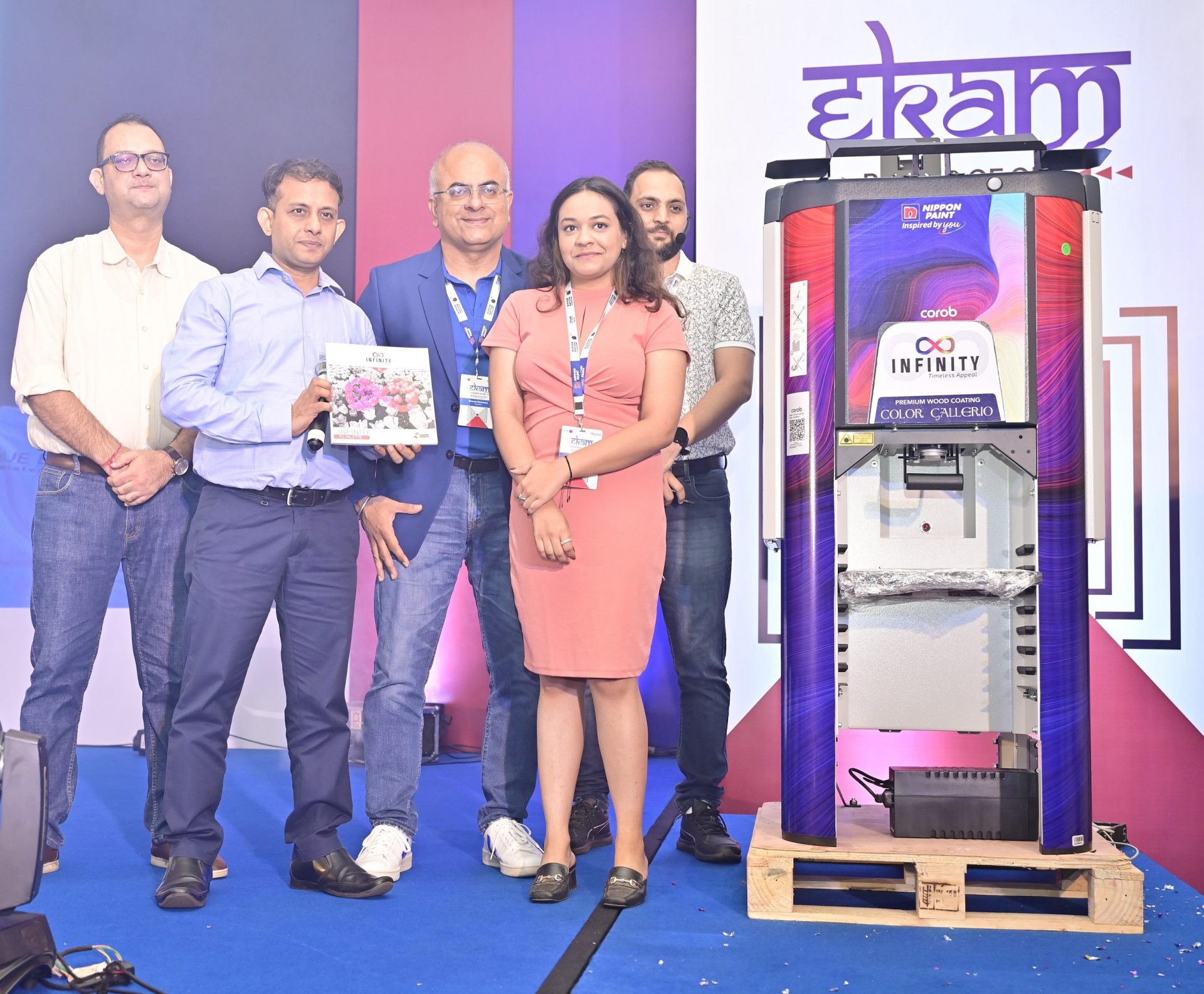 Challenge the limits of wood coating with this automatic tinting system ...