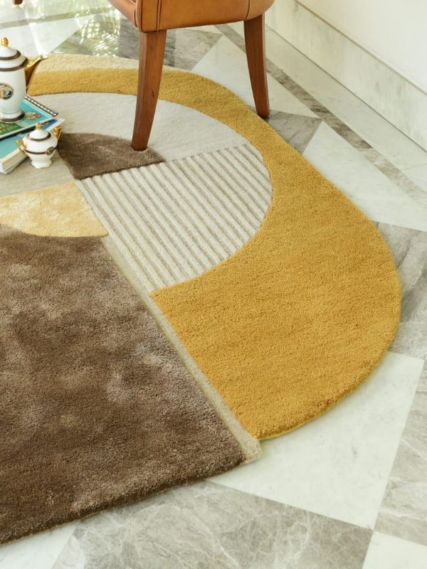 Feel the force of nature beneath your feet with this unconventional rug ...