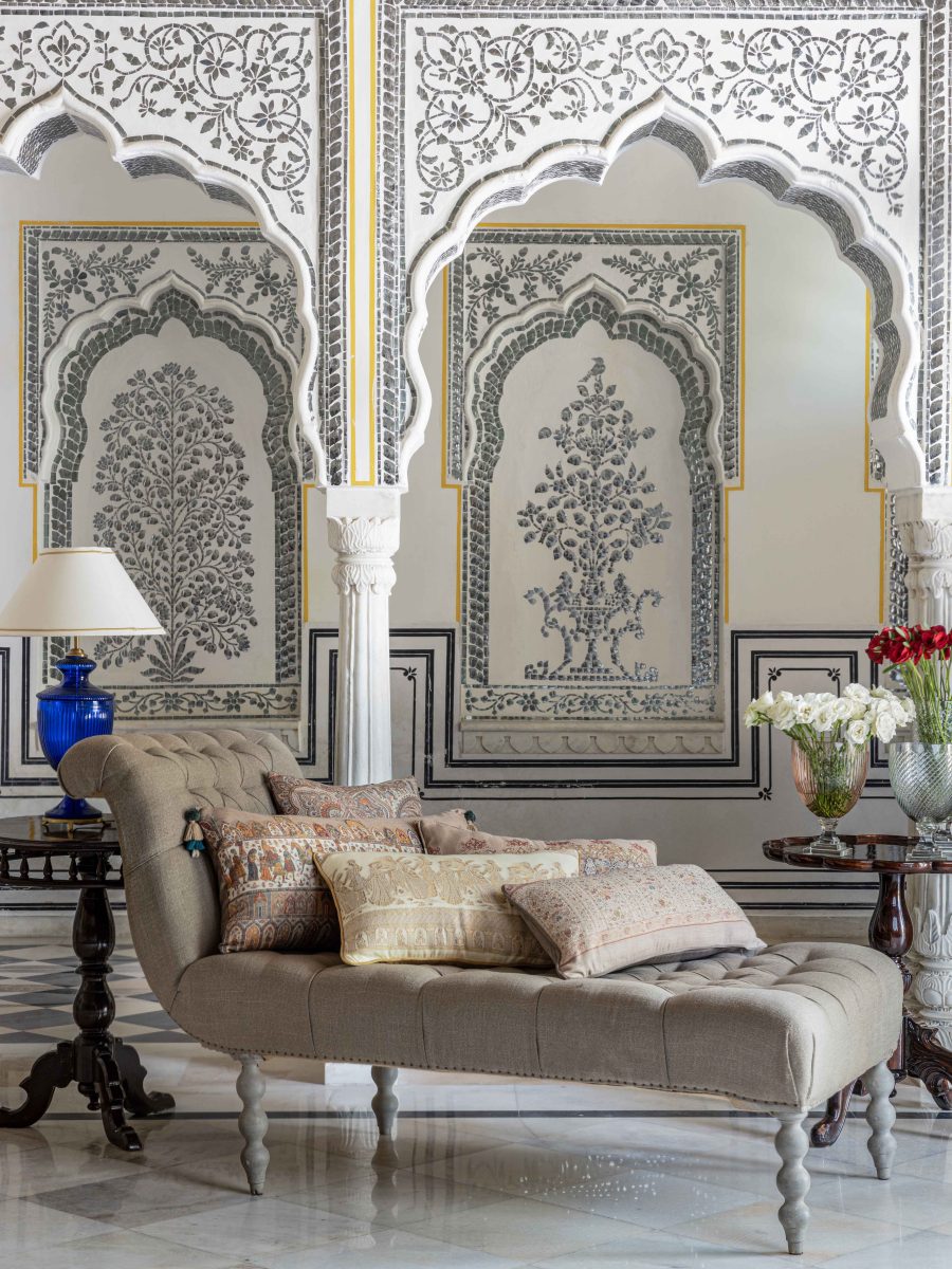 Catch a glimpse of the mystical Mughal era with this cushion collection ...