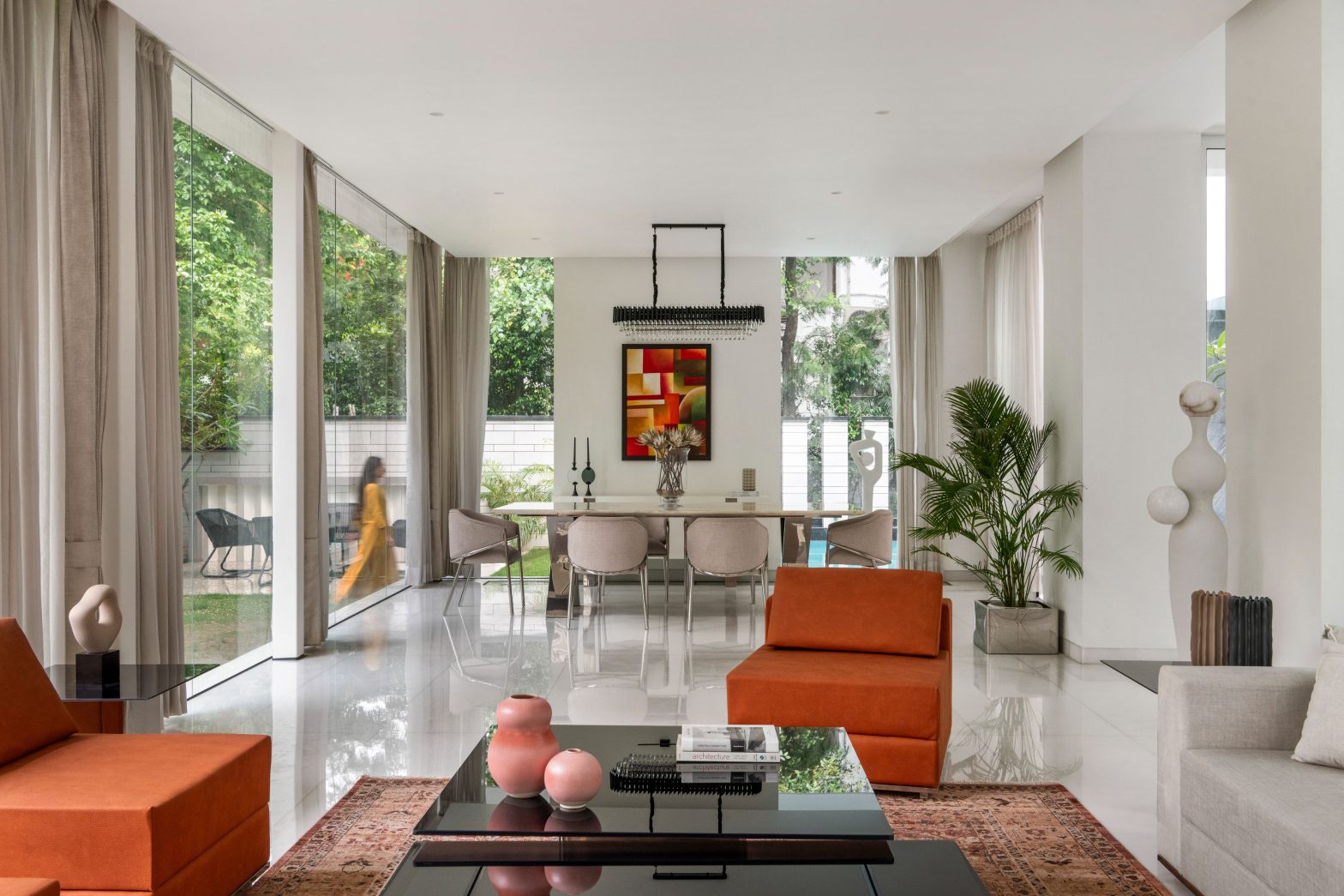 Bathe in blissful whites at Gurgaon's modern family home - Architect ...