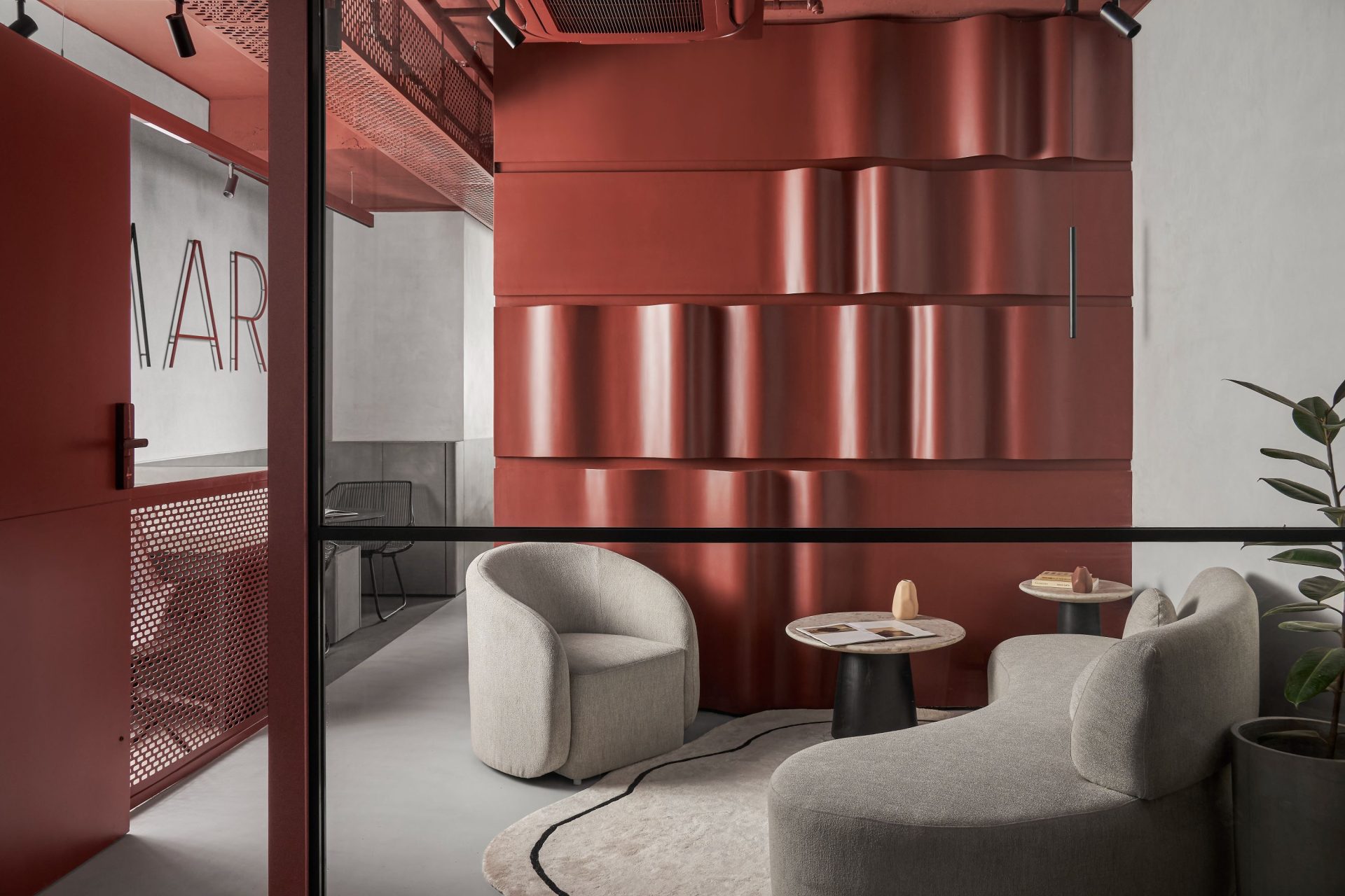 Lift the curtain to see behind the scenes of this film production house ...