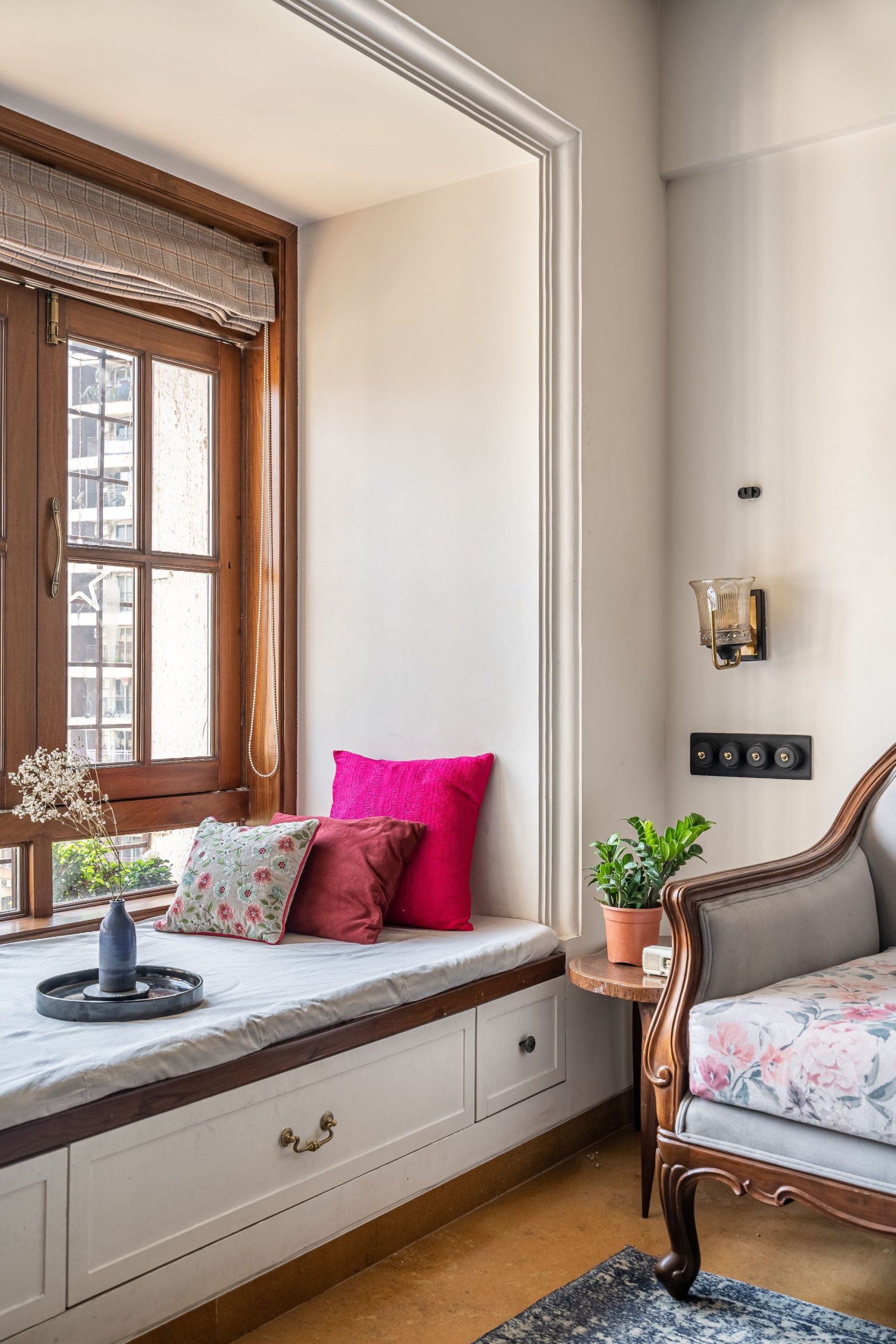 Take a closer look at the colonial treasures that rule this Mumbai home ...