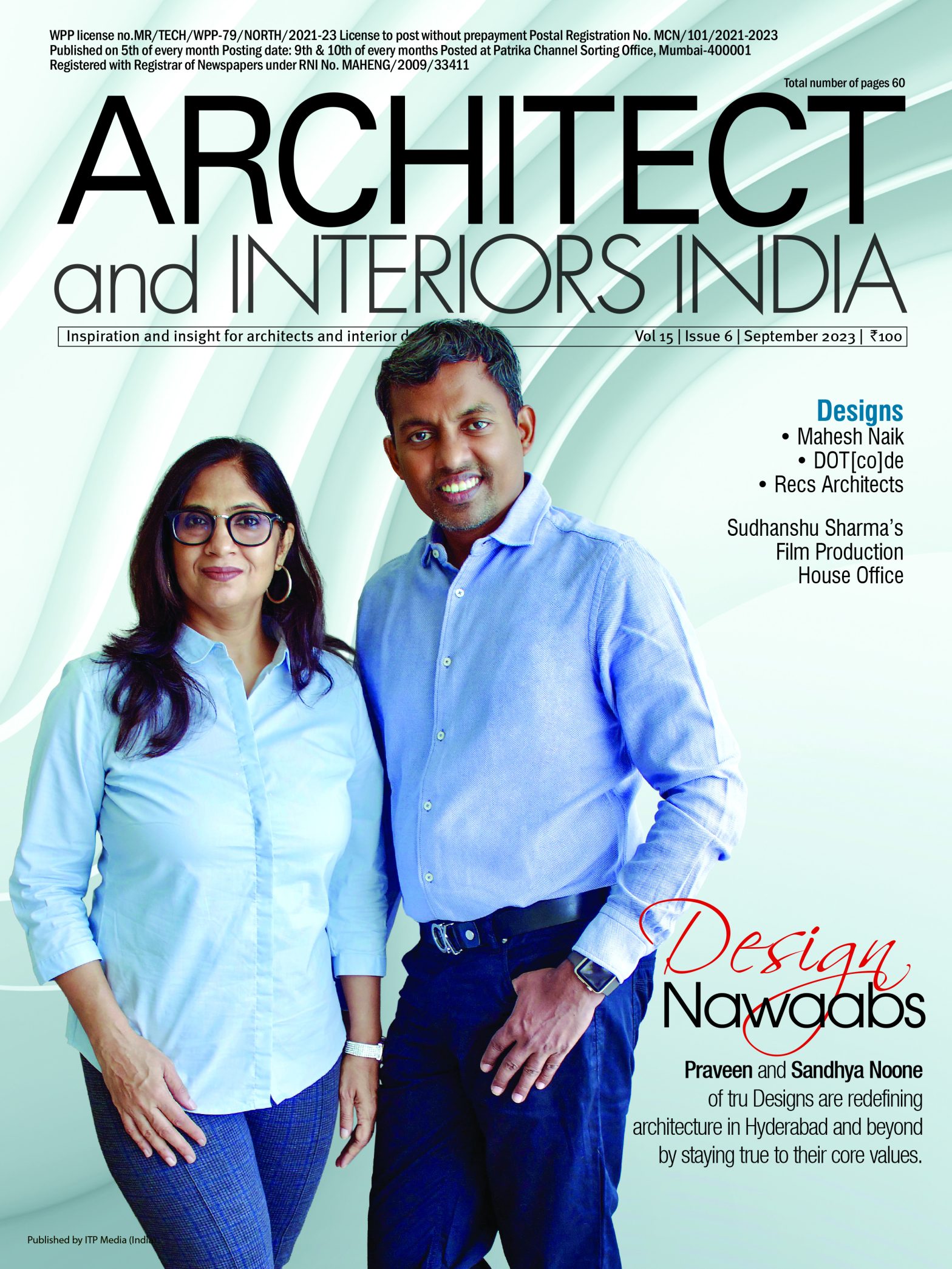September 2023 - Architect and Interiors India